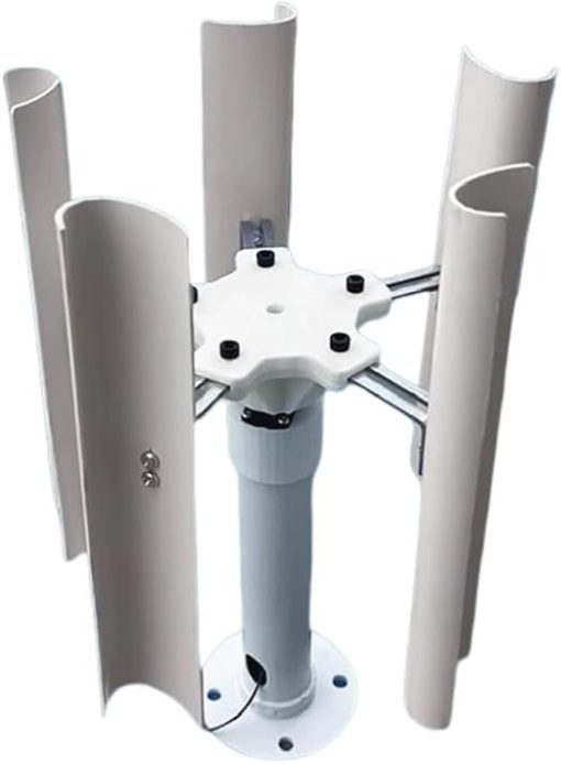 5 Blades Vertical Wind Turbine with Three-Phase Permanent Magnet ...