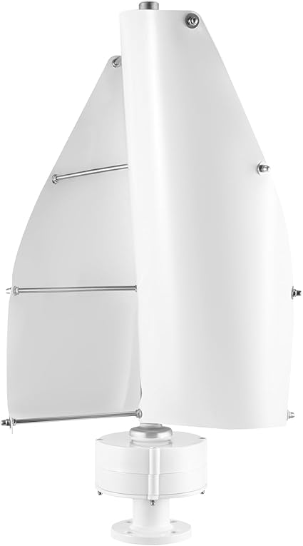 100W Vertical Wind Turbine Generator Kit for Off-Grid Power Solutions ...