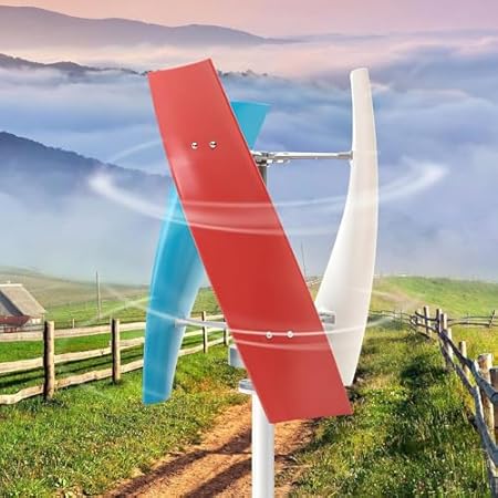 Portable Vertical Wind Turbine Kit for Marine RV Home Power Solutions ...