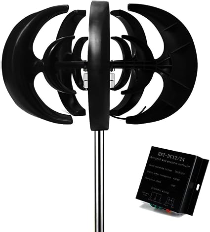 5000W Vertical Axis Wind Turbine Generator with MPPT Controller - Tuga ...