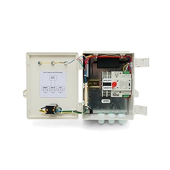 Single Phase Automatic Transfer Switch Control Panel for Generators ...