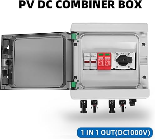 Outdoor IP65 Solar PV Surge Lightning Protection DC Combiner Box - Tuga ...