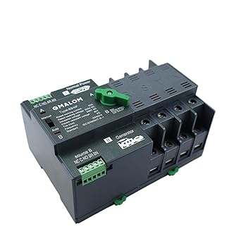 Dual Power Automatic Transfer Switch 2P 3P 4P 63A 100A UPS Solutions ...